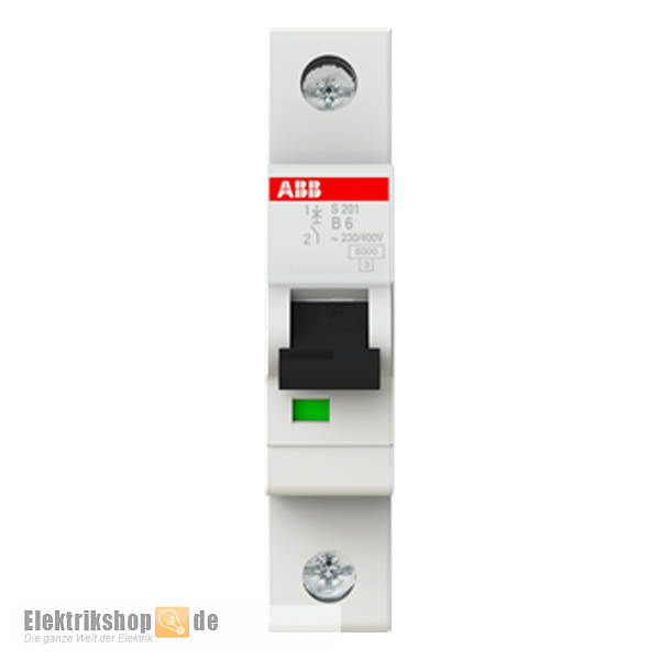 ABB S201-B6 Sicherungsautomat 6A 1-polig B6