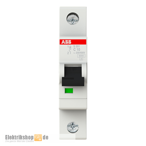 ABB S201-C10 Leitungsschutzschalter 10A 1-polig C10