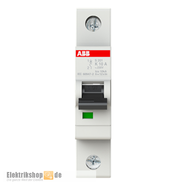 ABB S201-K10 Leitungsschutzschalter 10A 1-polig K