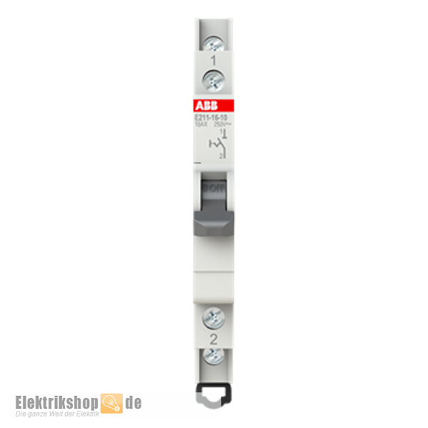ABB E211-16-10 Ausschalter Hutschiene - Elektrikshop.de