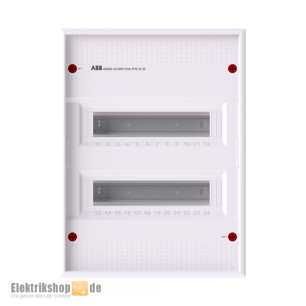 Aufputz Verteiler Set 2-reihig ABB | Striebel & John